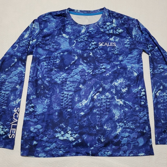 scales | Shirts | Men Small Scales Pro Fishing Longsleeves Tshirt ...